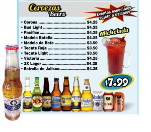 Paramount Cervezas – Sol y Mar Restaurant